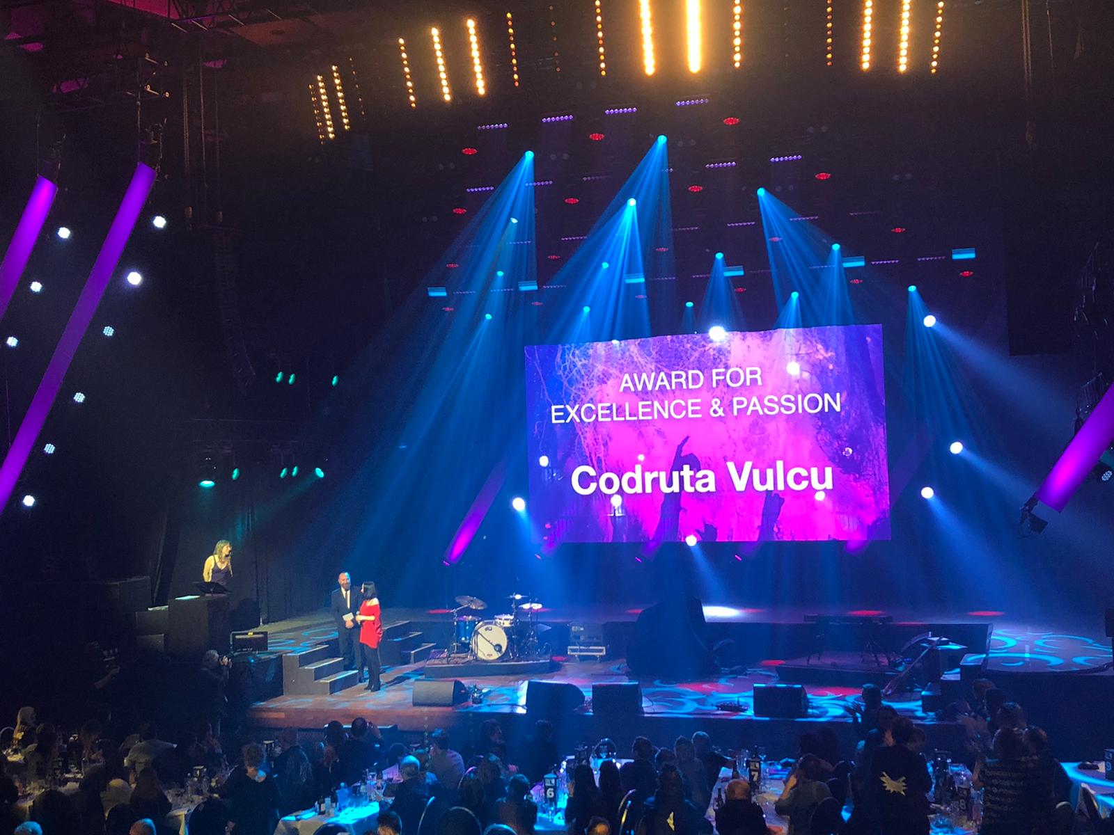 Codruța Vulcu a fost desemnată câștigătoarea categoriei „The Award for ...